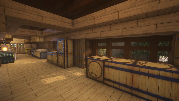 Warehouse Minecraft Map