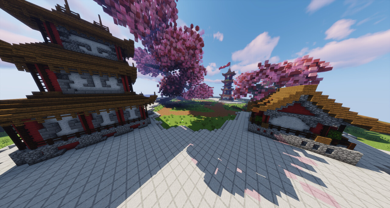 Japan Arena - AliensBuilds 🎌 Minecraft Map