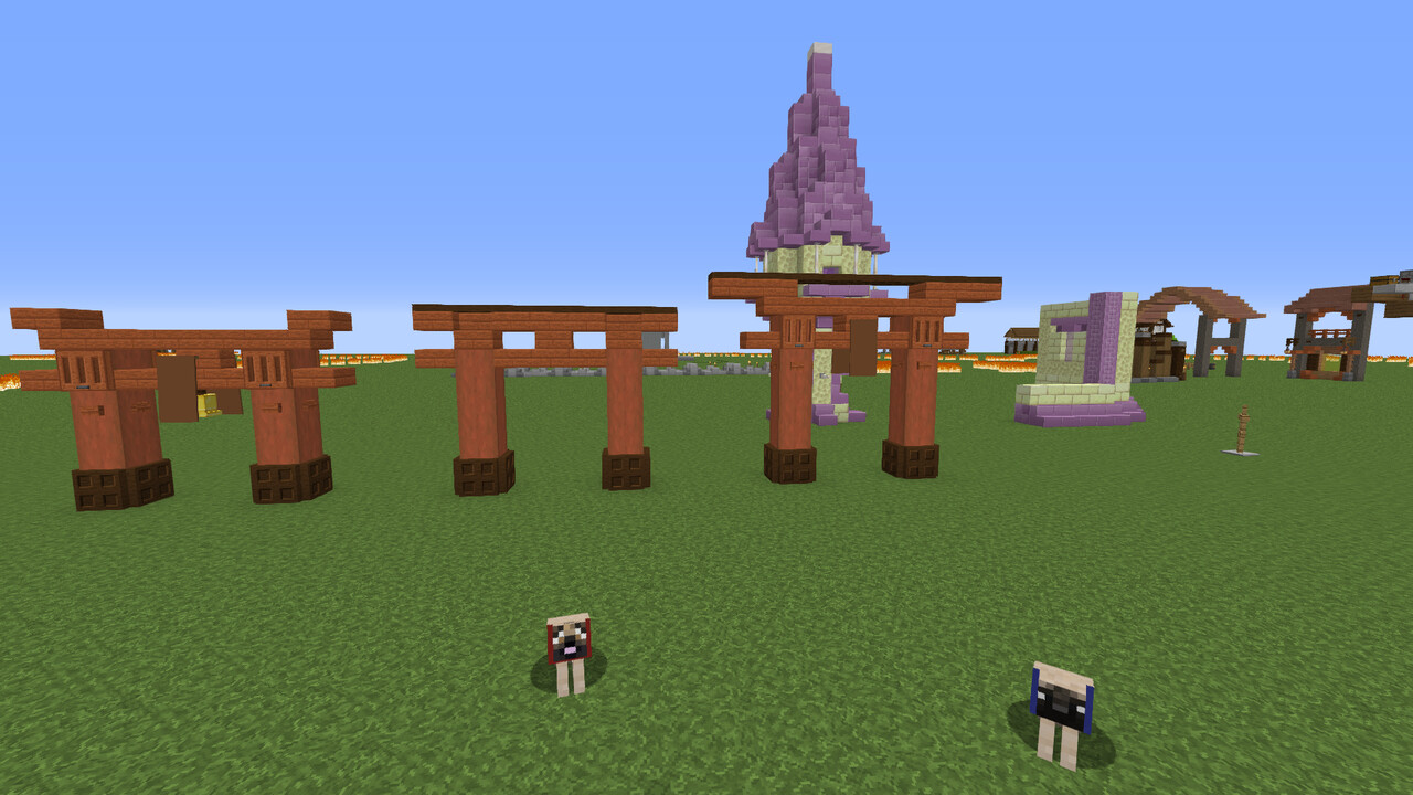 Japanese Torii Gates Minecraft Map