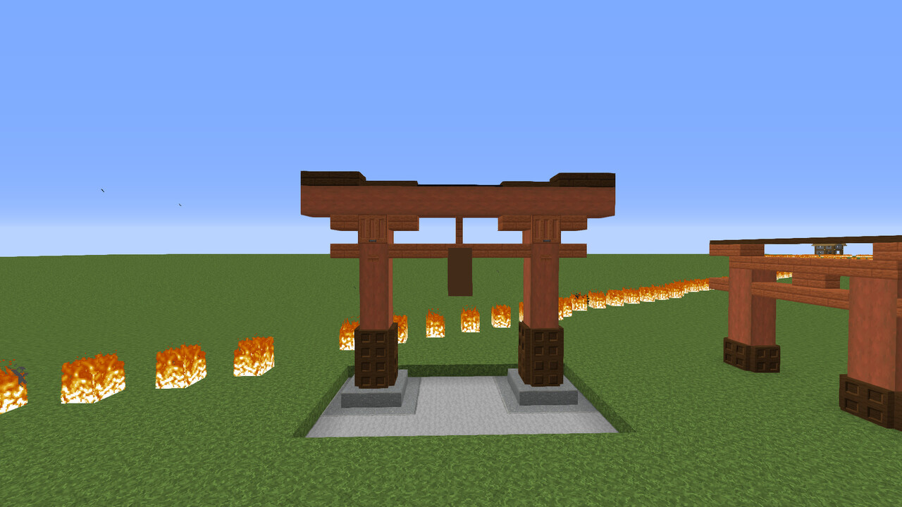Japanese Torii Gates Minecraft Map