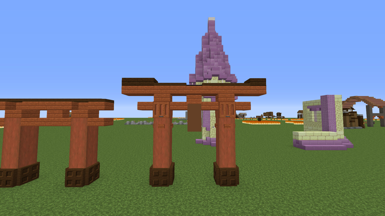 Japanese Torii Gates Minecraft Map