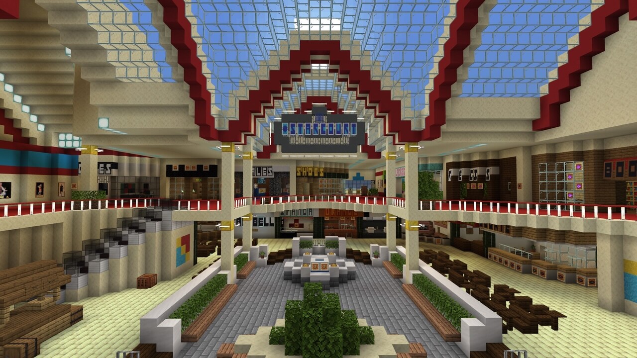 Starcourt Mall Minecraft Map
