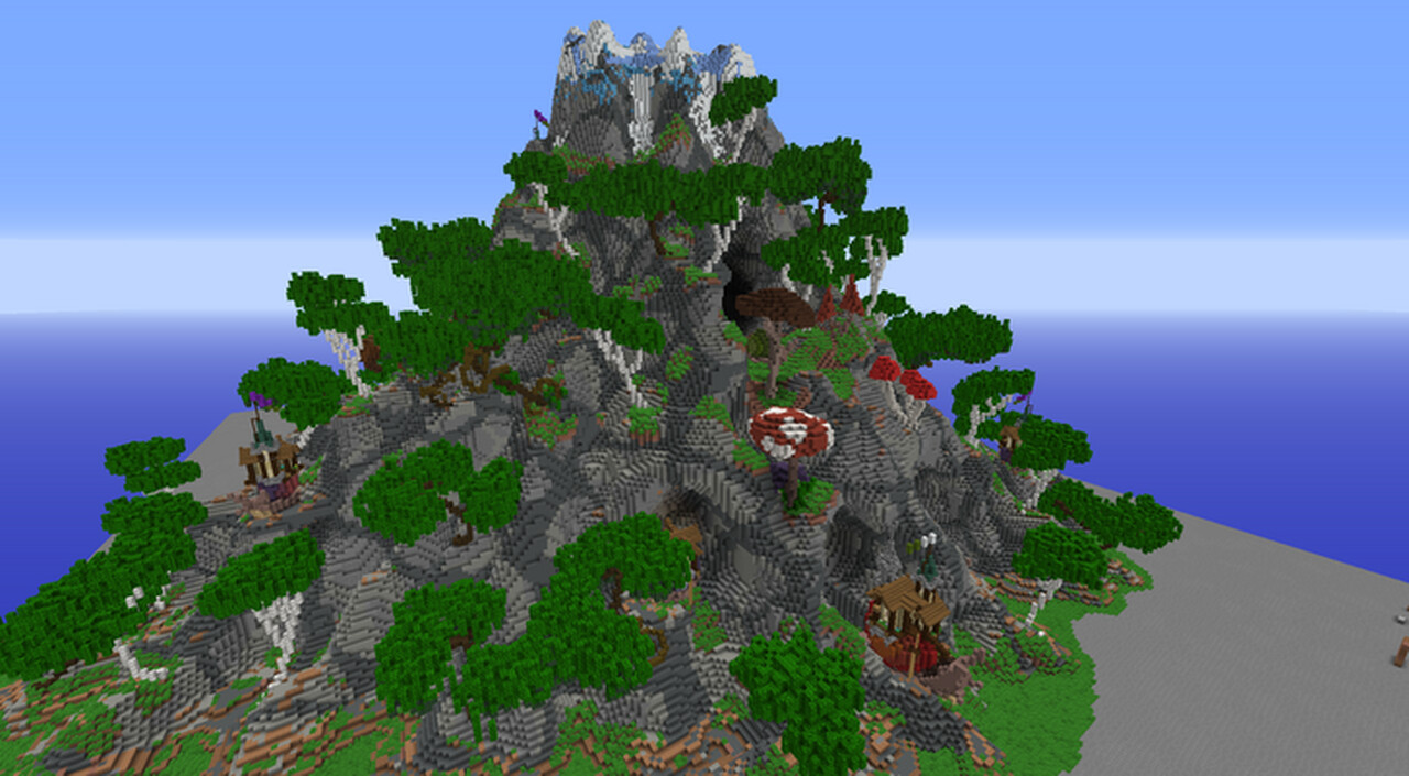 Snail Mountain Minecraft Map