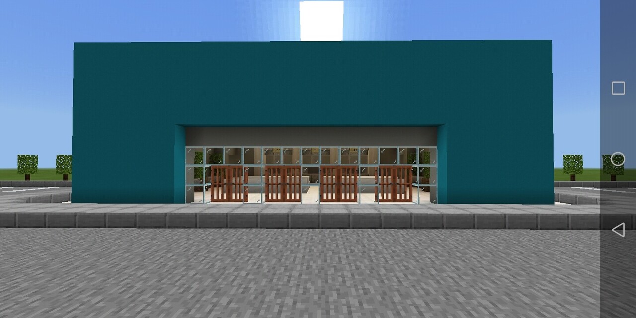 Arson Center - Minecraft Wrestling Arena Minecraft Map