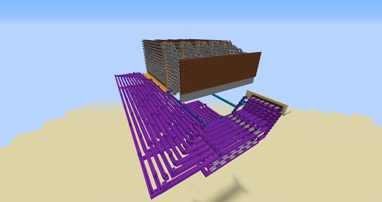 Redstone Display (old design) Minecraft Map