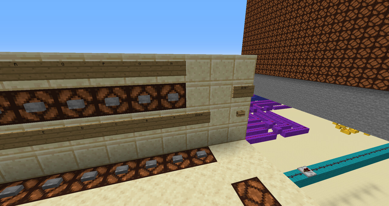 Redstone Display (old design) Minecraft Map