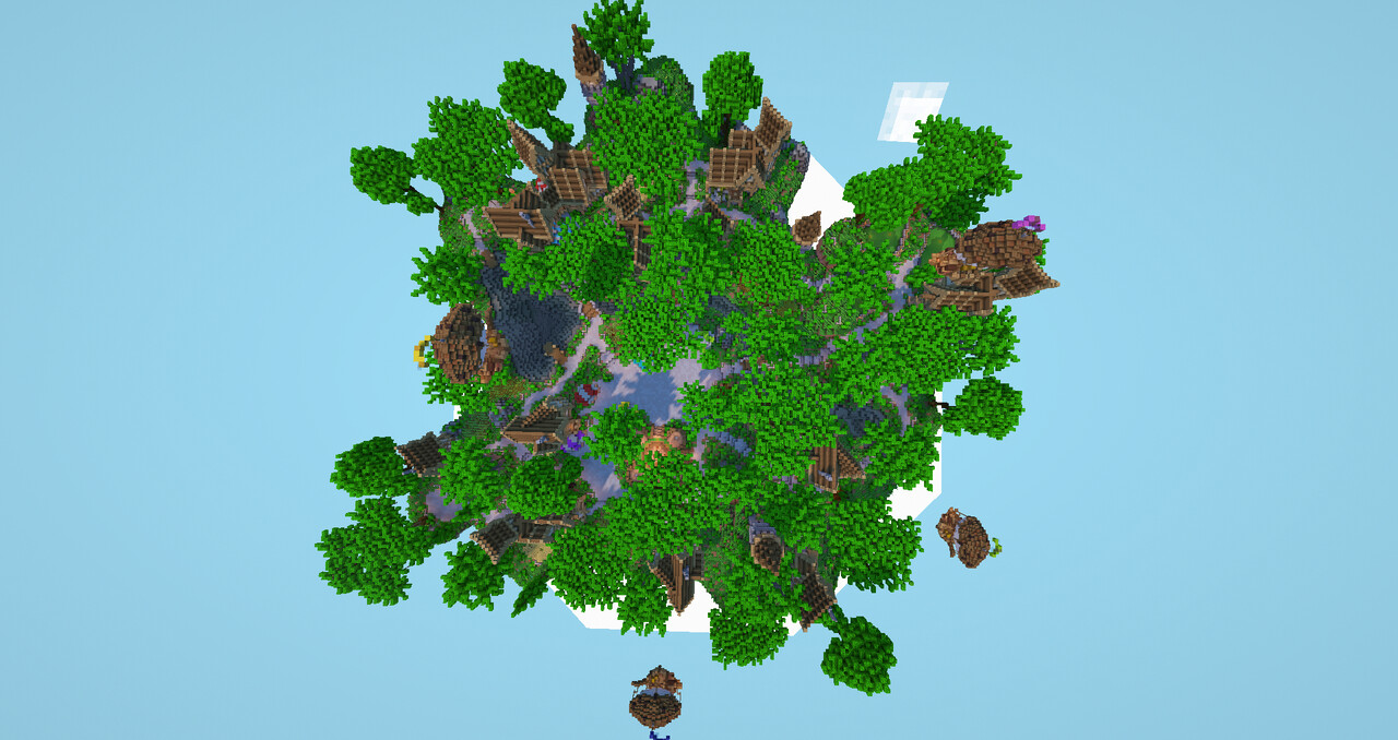 Island Hub / Spawn / Lobby Minecraft Map