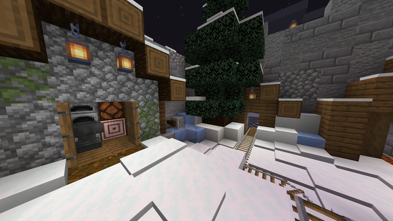 Minecart Mayhem (Target Block Mini-Game) Minecraft Map