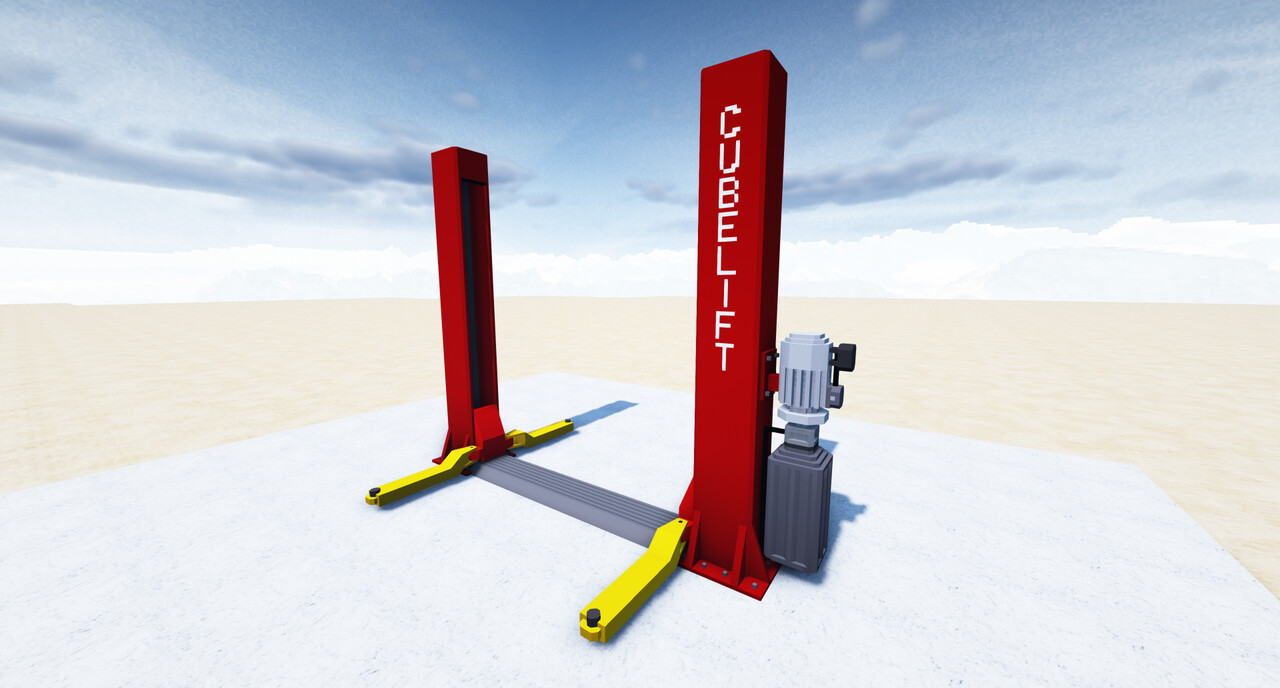 2 Post Vehicle Garage Lift Minecraft Map