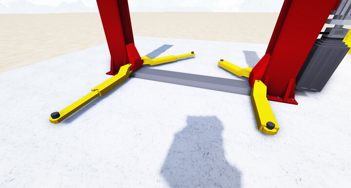 2 Post Vehicle Garage Lift Minecraft Map