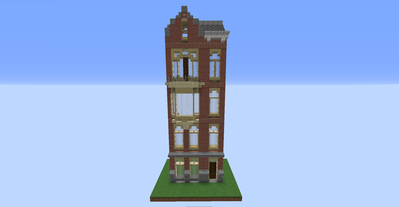 Tutorial: How to build a traditional townhouse Minecraft Map
