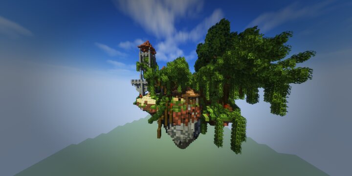 A Jungle island Minecraft Map