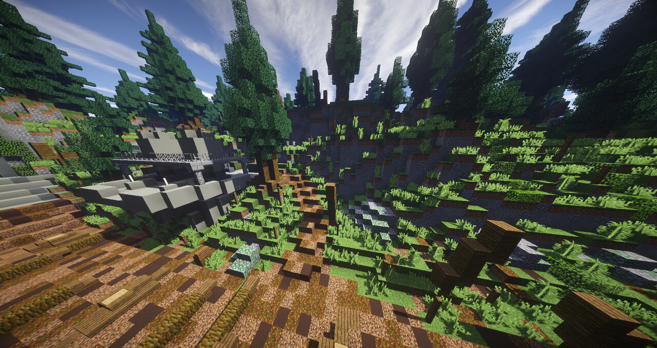 Endor map | Minecraft 1.12.2 Minecraft Map