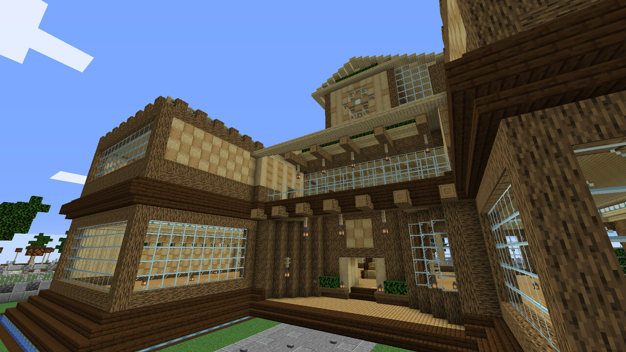 Casa madera 32x32 Minecraft Map