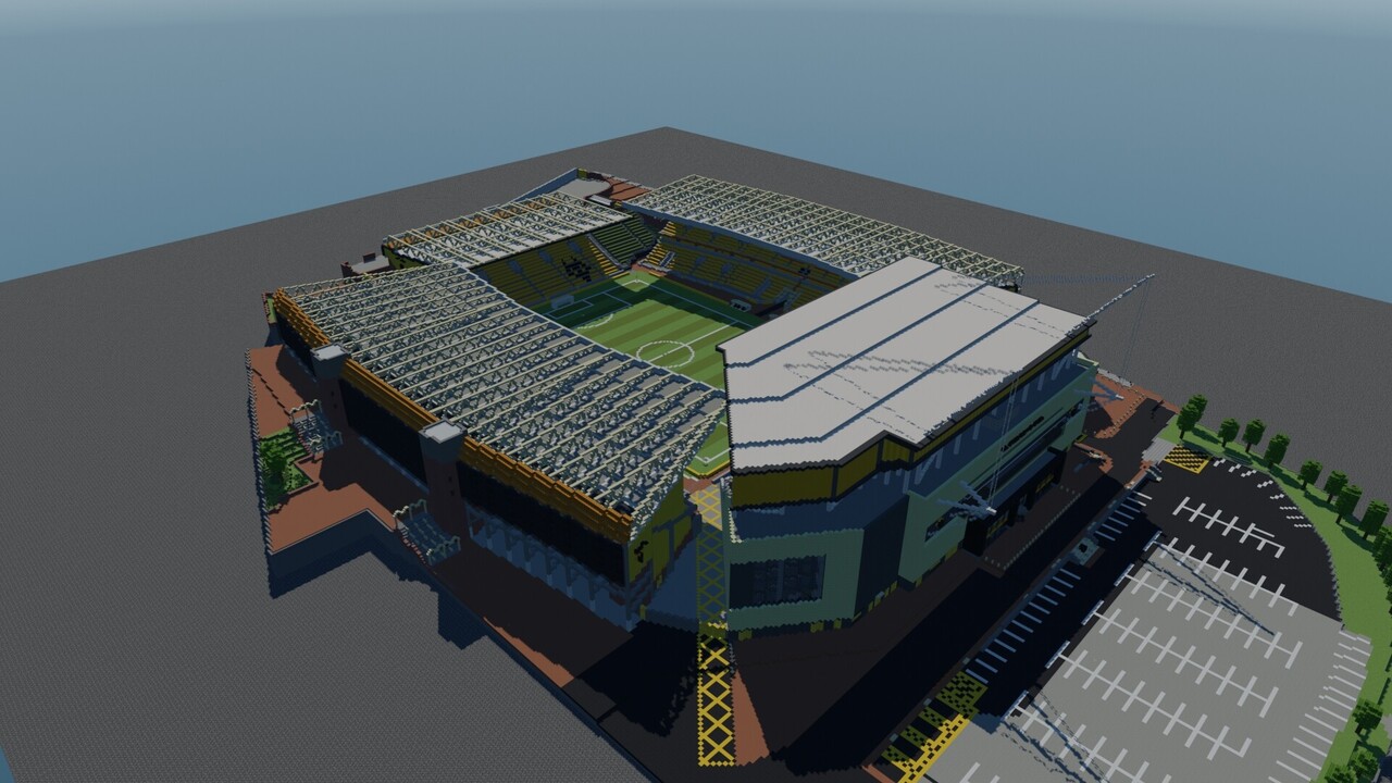 Wolves Stadium (Premier League Stadium) Minecraft Map