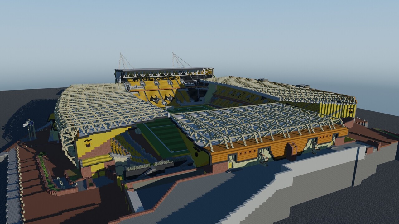 Wolves Stadium (Premier League Stadium) Minecraft Map
