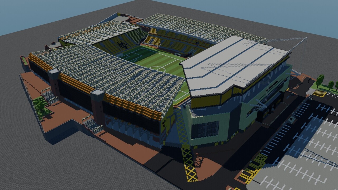 Wolves Stadium (Premier League Stadium) Minecraft Map