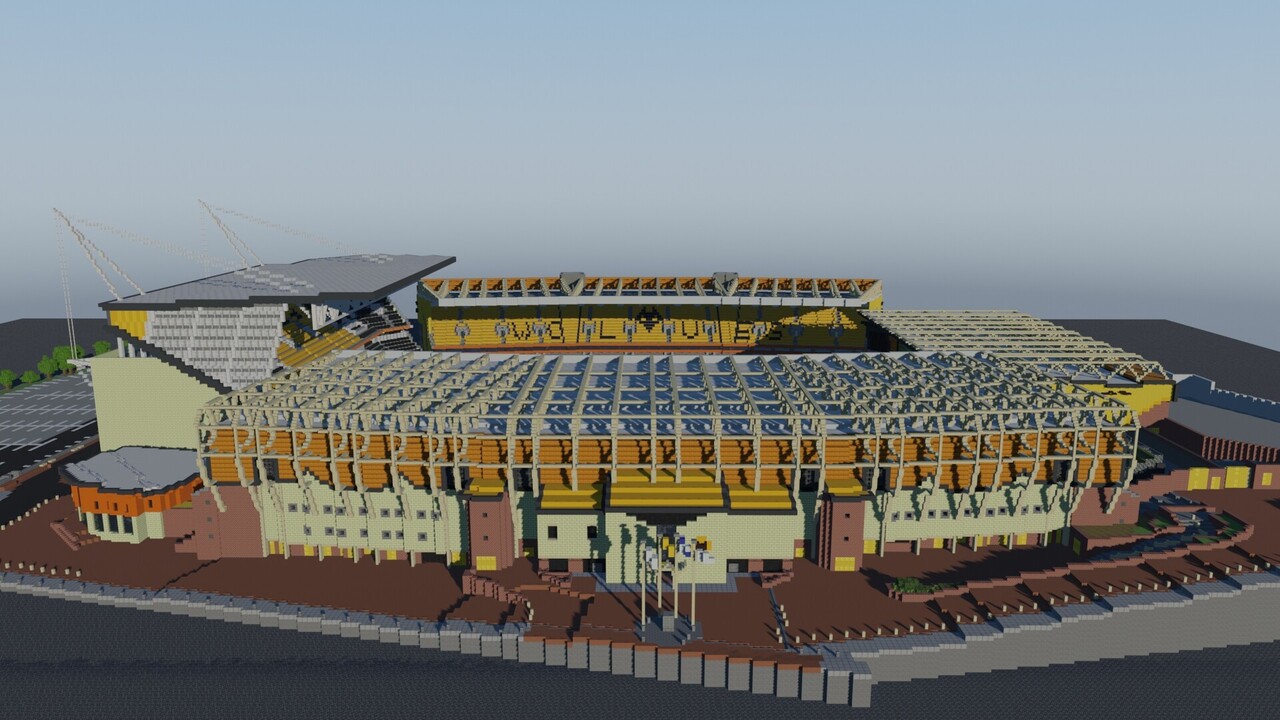 Wolves Stadium (Premier League Stadium) Minecraft Map