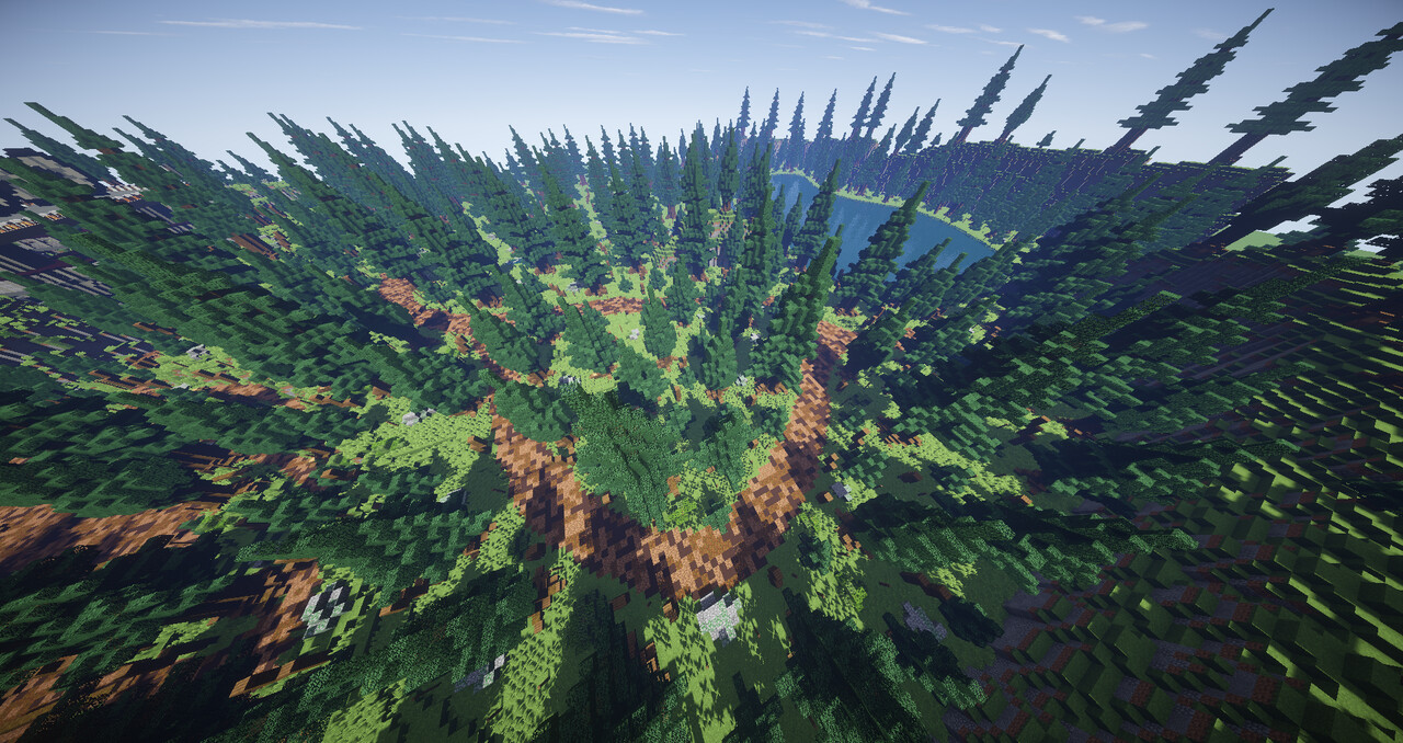 Endor map | Minecraft 1.12.2 Minecraft Map