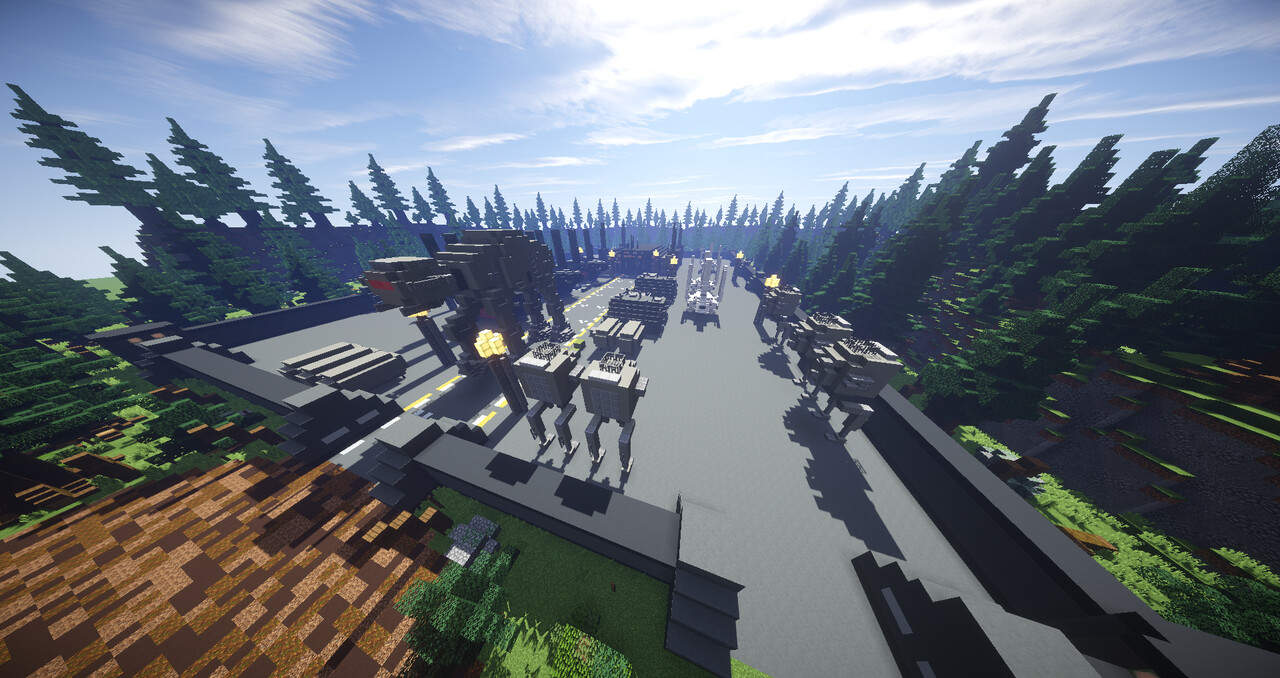 Endor map | Minecraft 1.12.2 Minecraft Map