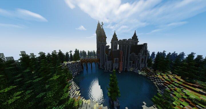 Spawn - Little castle Minecraft Map