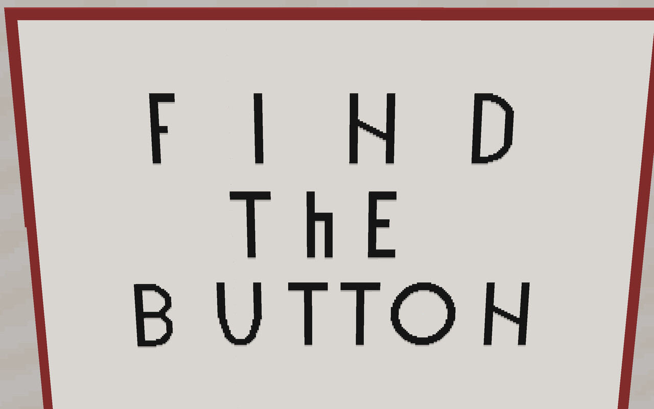 Find The Button! Minecraft Map