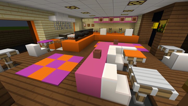 Dunkin' Donuts (Restaurant) Minecraft Map