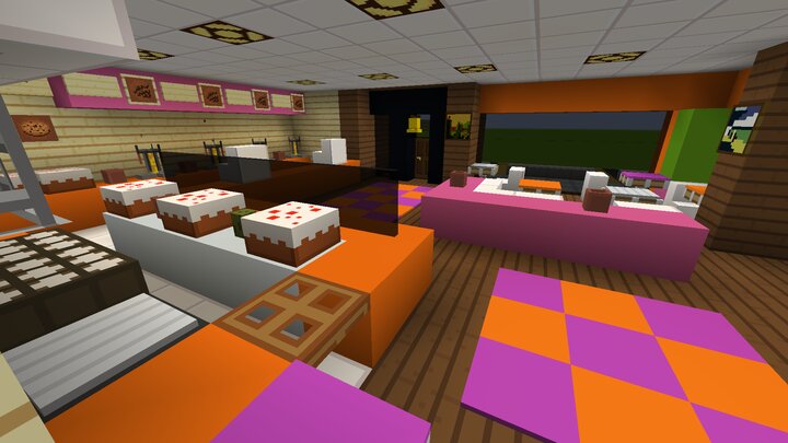 Dunkin' Donuts (Restaurant) Minecraft Map