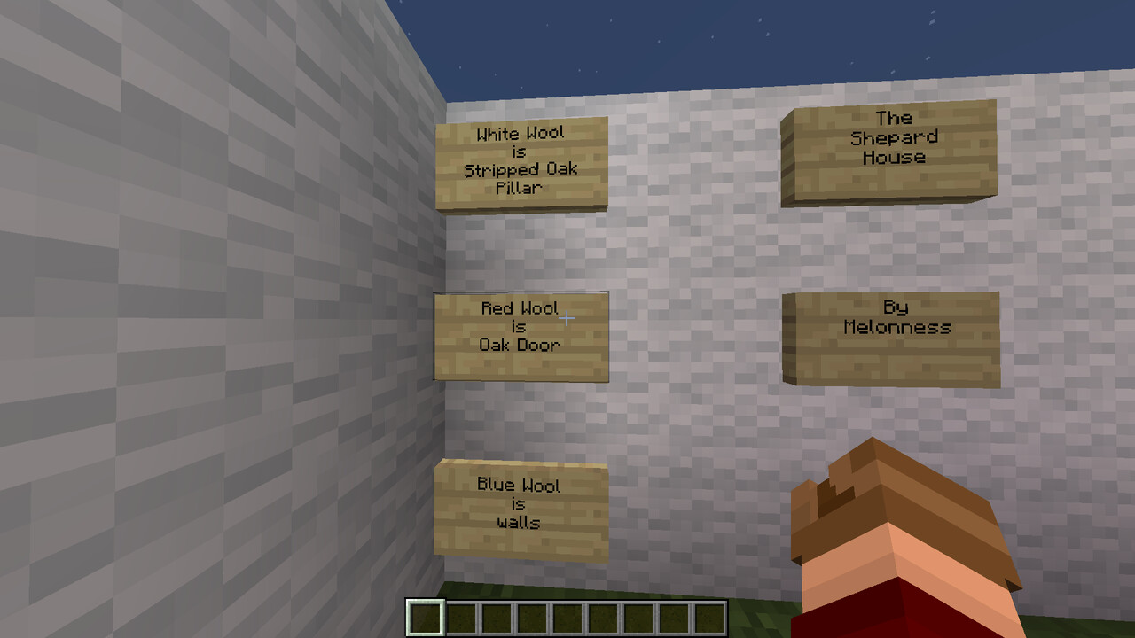 Melonness's Shepard House Minecraft Map