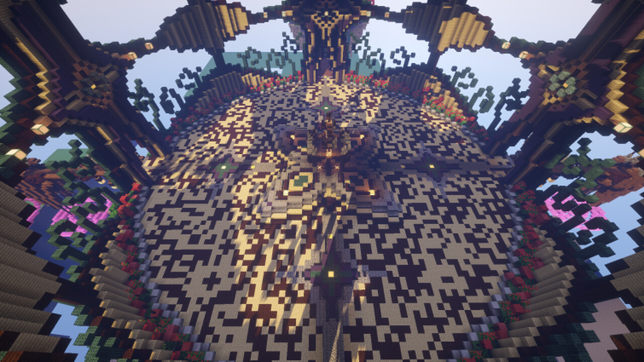 Flying Insland spawn | FastGoodBuild Minecraft Map