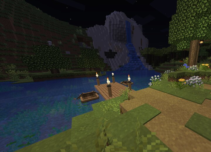 Survival Spawn Area Minecraft Map