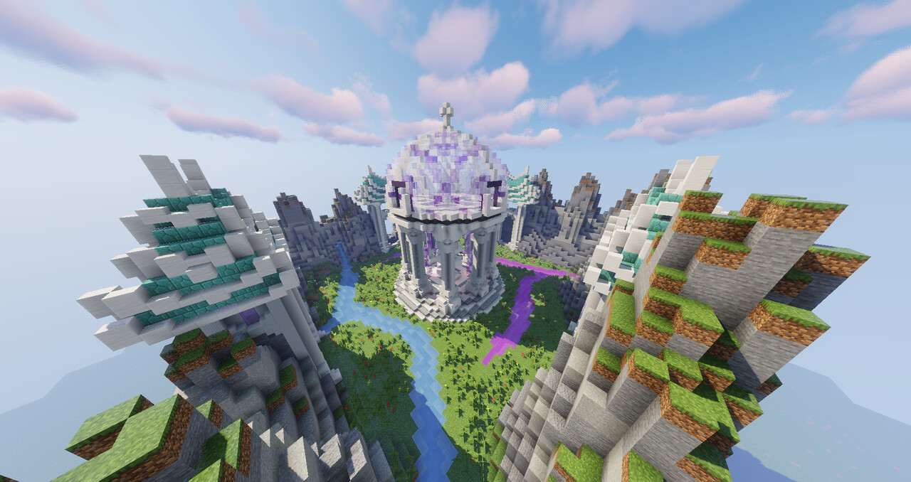 Tiny Fantasy Spawn for Your Server Minecraft Map