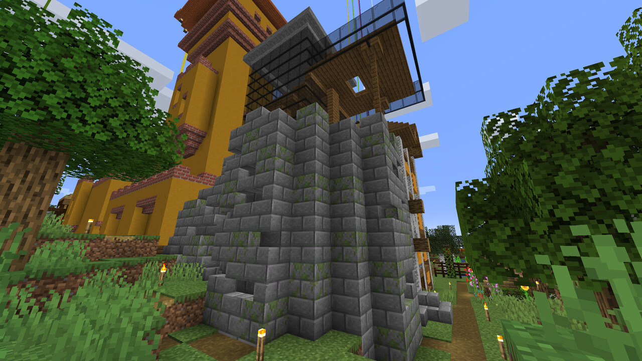 New Stockholm - castle ruin, honeycomb house, minimalist house ...