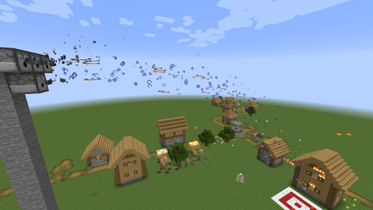 Real Working MACHINE GUN! Minecraft Map