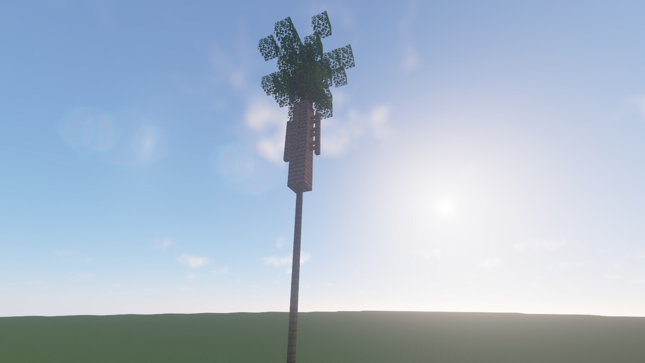 Realistic palms Minecraft Map