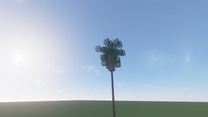 Realistic palms Minecraft Map