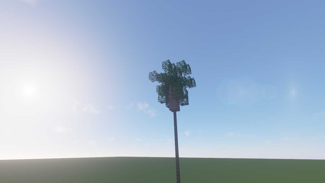 Realistic palms Minecraft Map