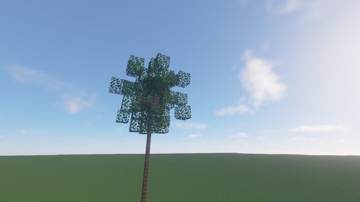 Realistic palms Minecraft Map
