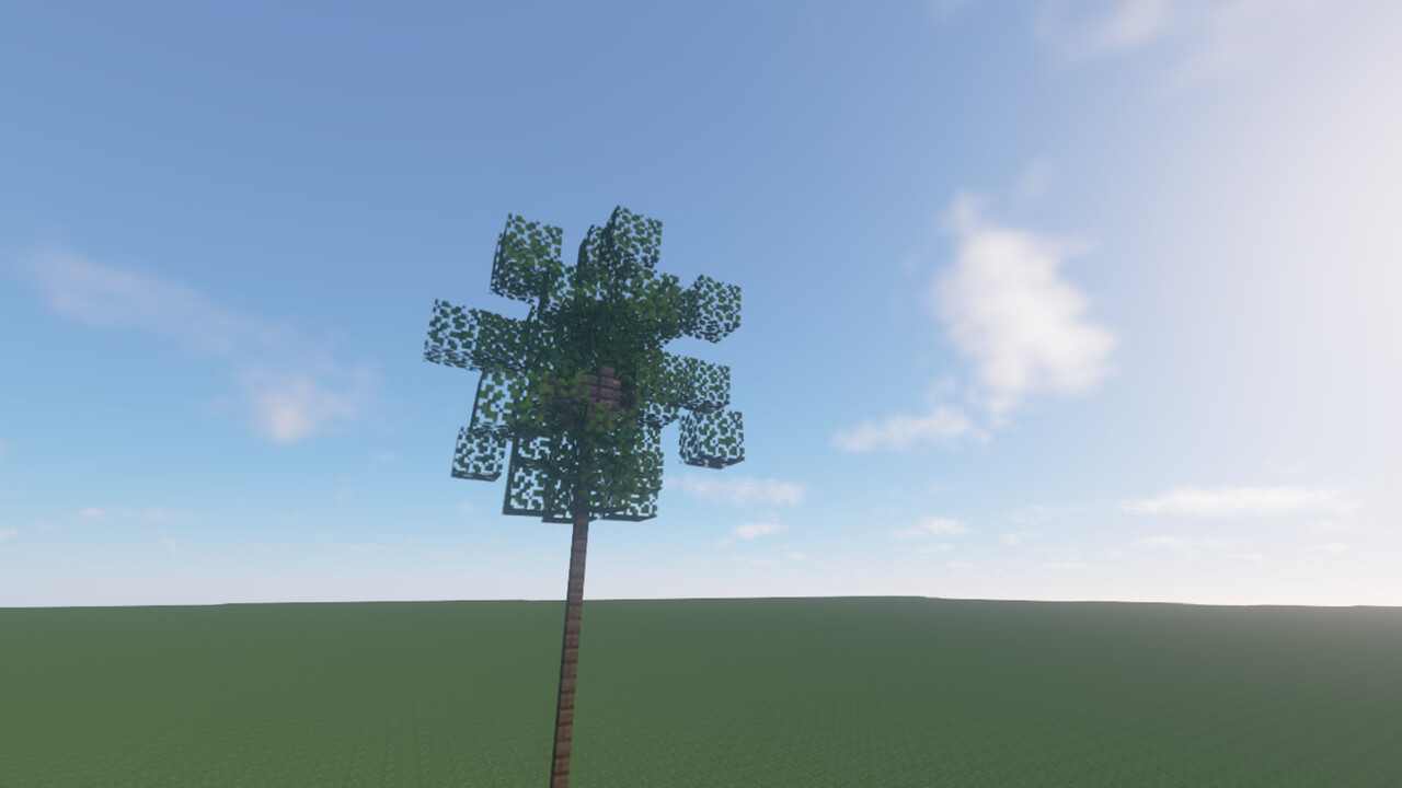 Realistic palms Minecraft Map