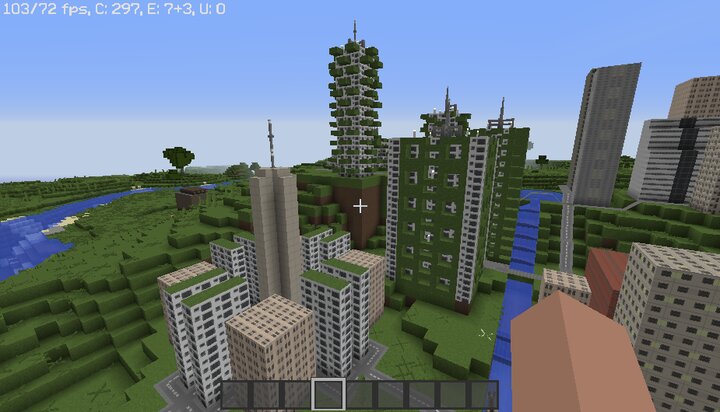 MINIATURE CITY 1.0.2 Minecraft Map
