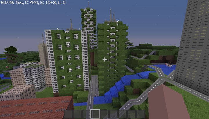 MINIATURE CITY 1.0.2 Minecraft Map