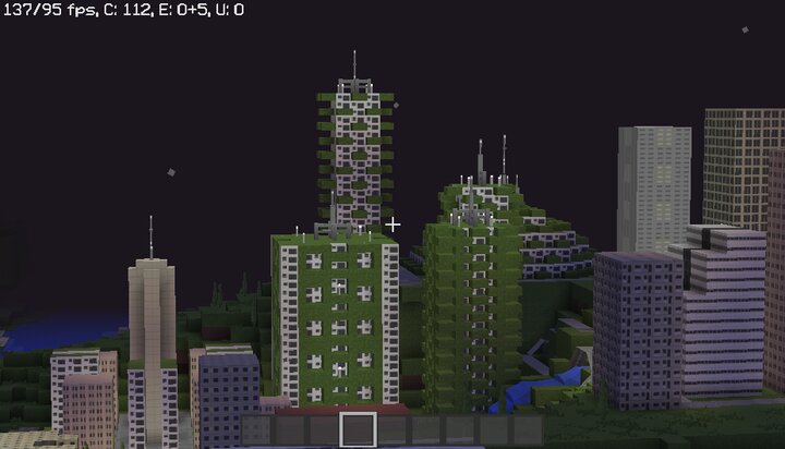MINIATURE CITY 1.0.2 Minecraft Map