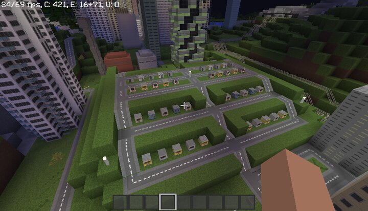 MINIATURE CITY 1.0.2 Minecraft Map