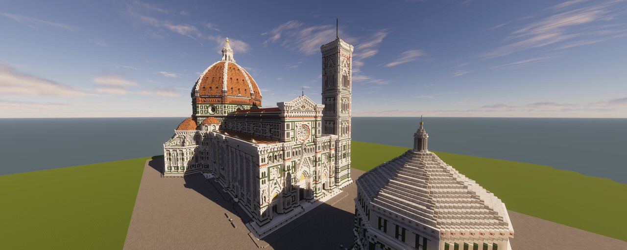 FIRENZE SU MINECRAFT - ⚜️Florence-Project⚜️ Minecraft Map
