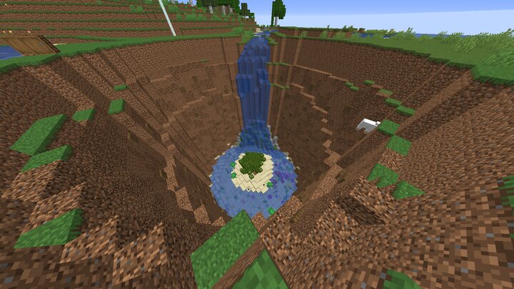 "Worm Hole" Minecraft Map
