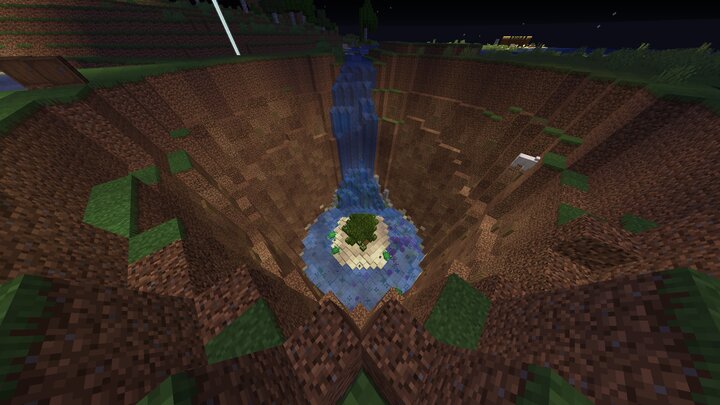 "Worm Hole" Minecraft Map