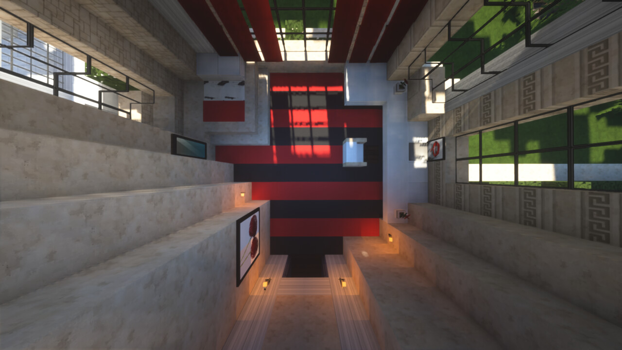 "Sand Mansion" Minecraft Map