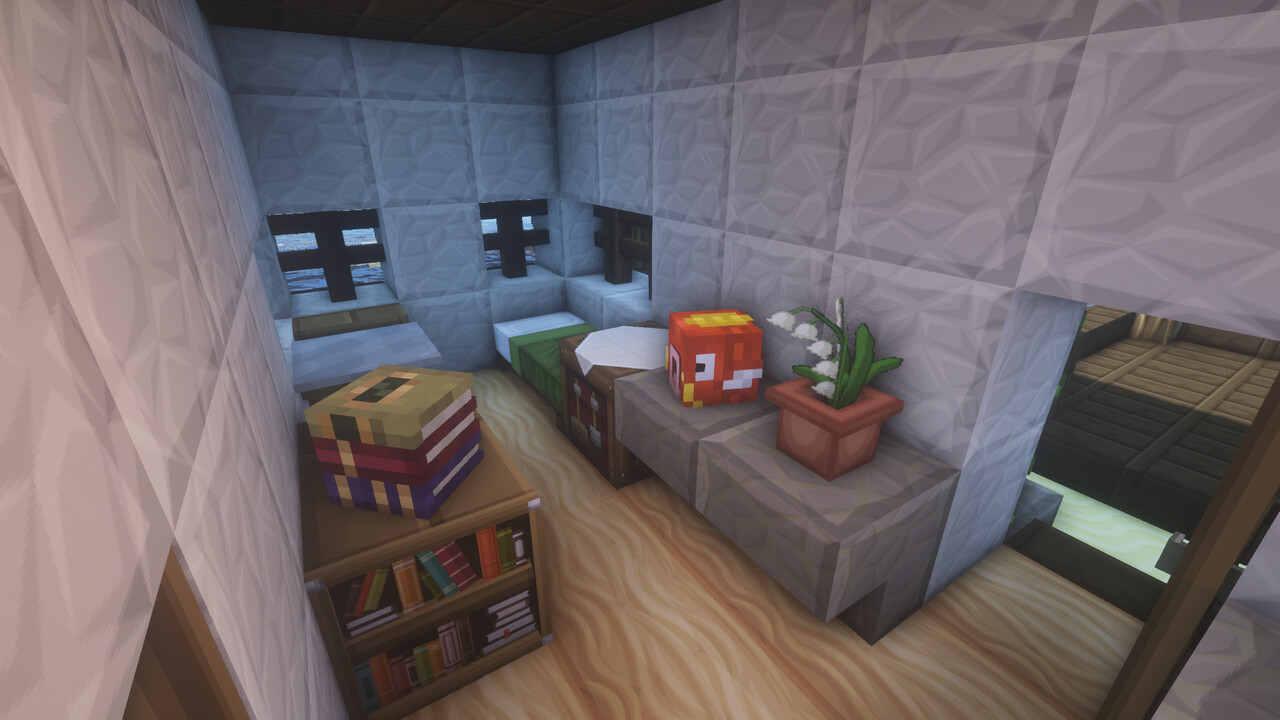 Medieval Fishing Hut // Mittelalterliche Fischerhütte Minecraft Map