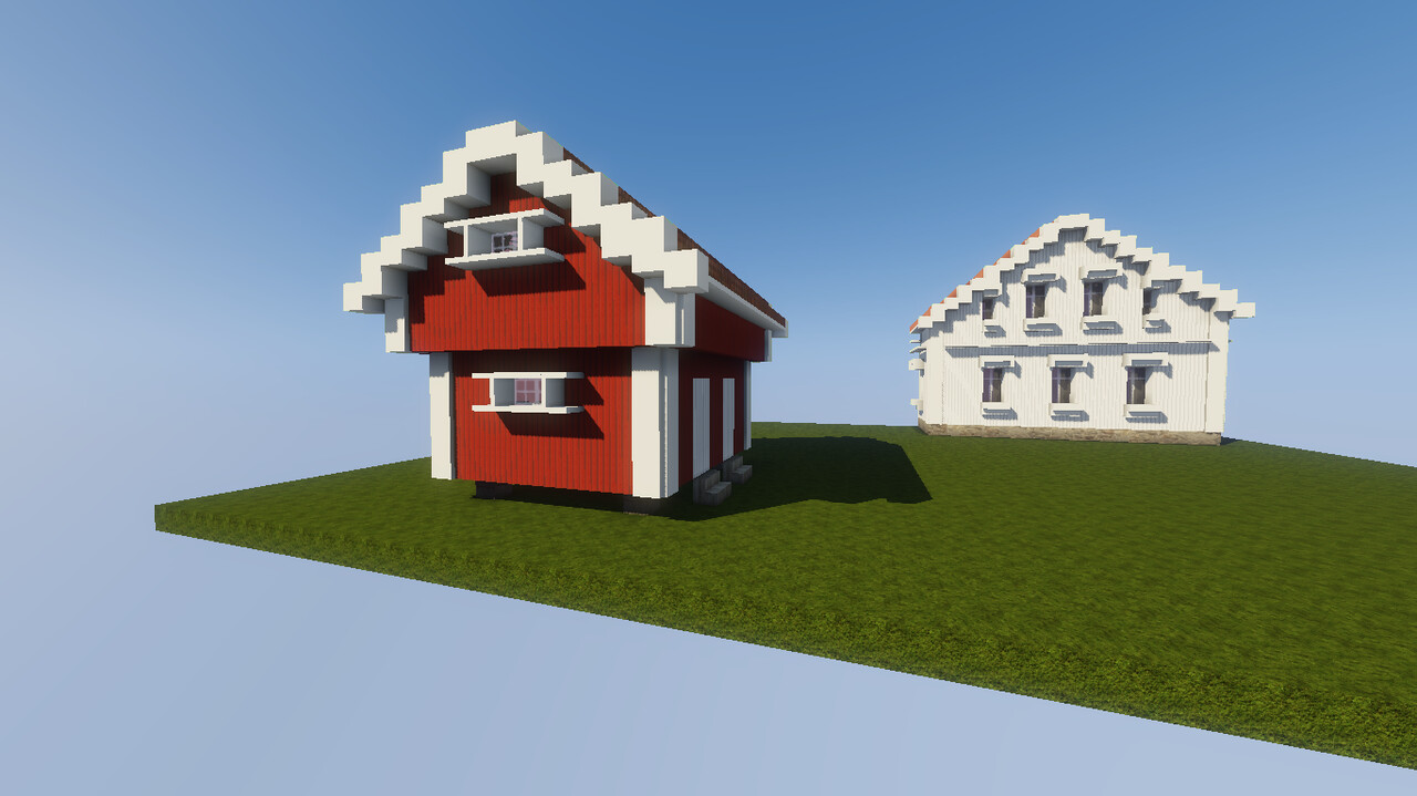 Traditional Norwegian Farmhouse Minecraft Map
