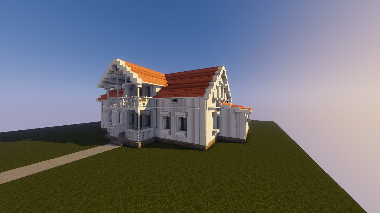 Traditional Norwegian Farmhouse Minecraft Map